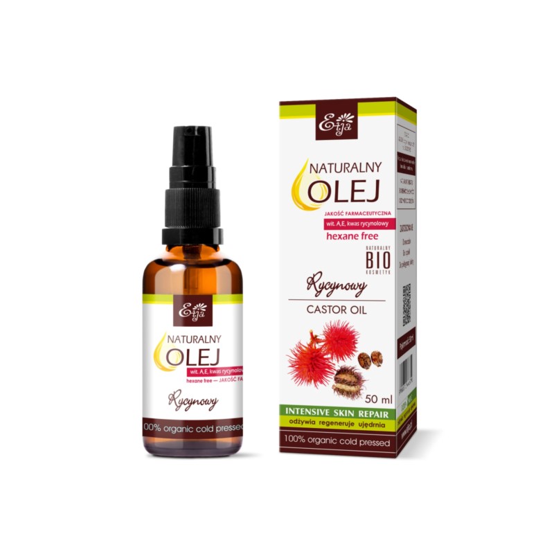 Etja Olej Rycynowy Bio 50 ml